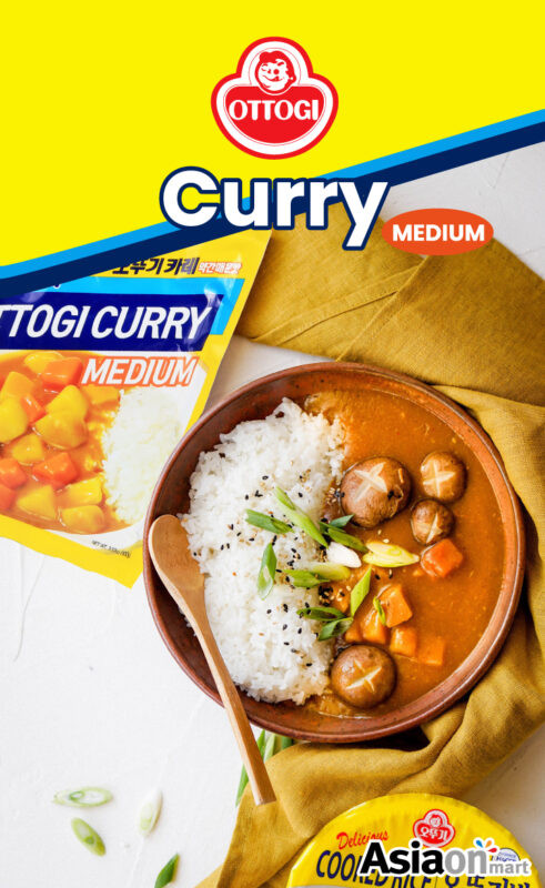 Ottogi Curry Medium 100gr - Curry en polvo - Asiaon Mart