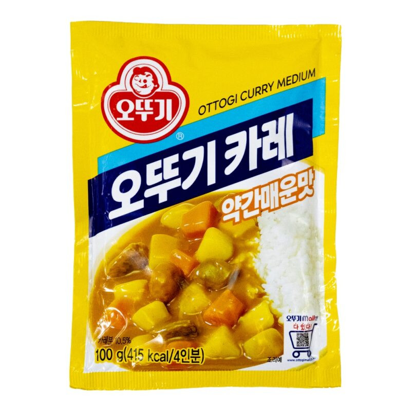 Ottogi Curry Medium 100gr - Curry en polvo - Asiaon Mart