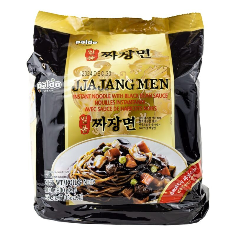 Paldo Jjajangmen 4Pack - Ramen con jjajang- Asiaon Mart