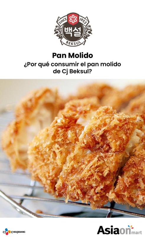 CJ Beksul Pan Molido Tipo Panko 450gr - Asiaon Mart