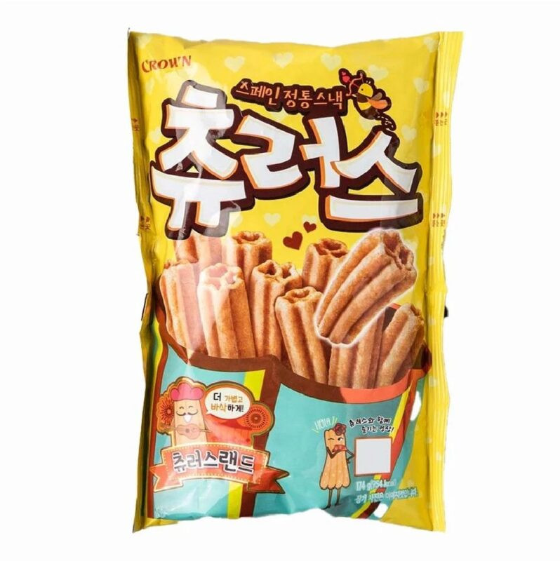 Crown Snack Sabor Churros 84g - Asiaon Mart