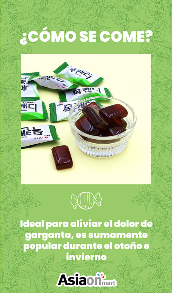 Lotte Mok Candy Herb 38gr - Asiaon Mart