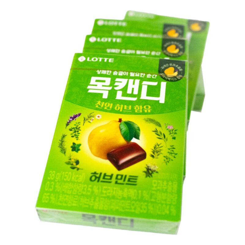 Lotte Mok Candy Herb 38gr - Asiaon Mart