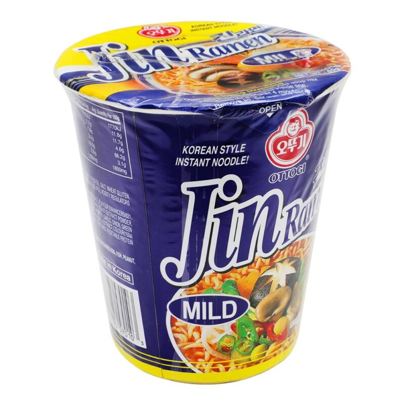 Ottogi Jin Ramen Mild Cup 65gr - Asiaon Mart