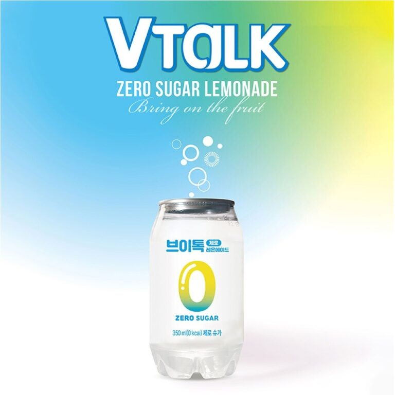 VTalk Bebida Zero Sugar Lemonade 350 Ml - Asiaon Mart