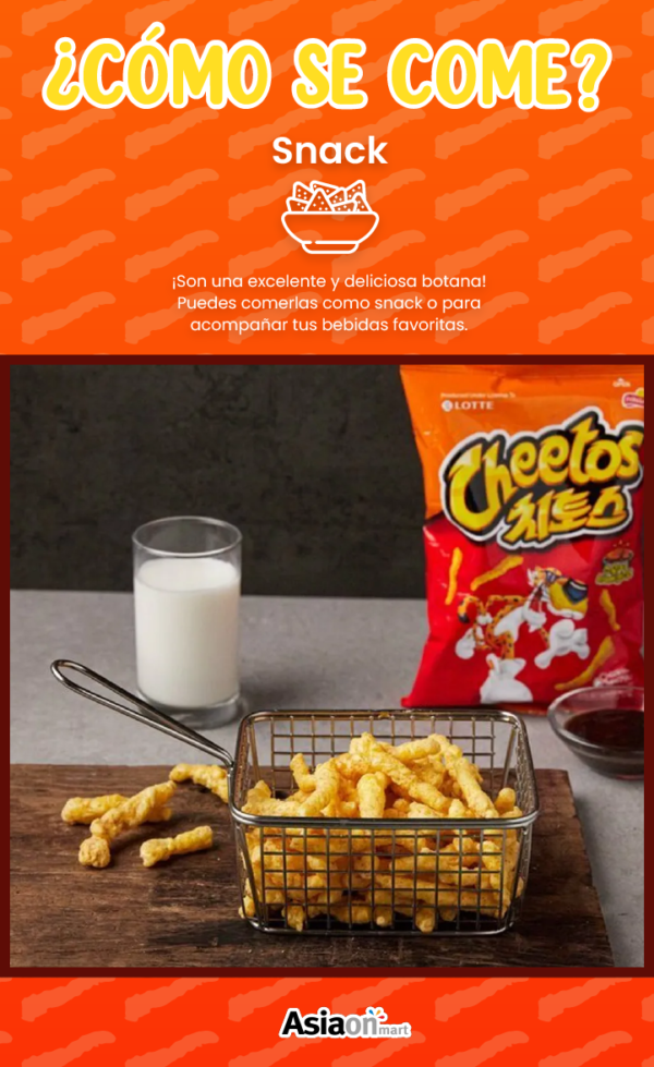 Lotte Cheetos Sabor BBQ 82Gr - Asiaon Mart