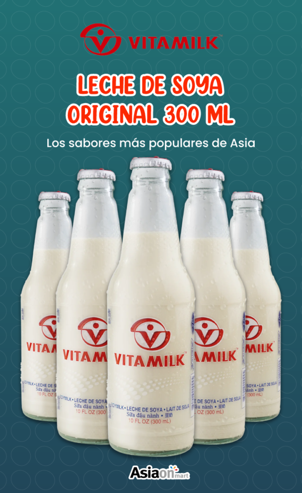 Vitalmilk Leche de Soya 300 ml - Asiaon Mart