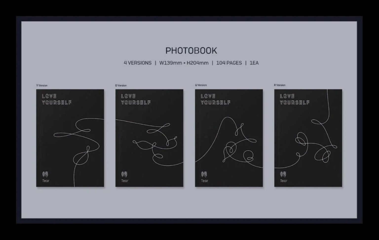 BTS 3rd Full Album Love Yourself 轉 Tear - Asiaon Mart