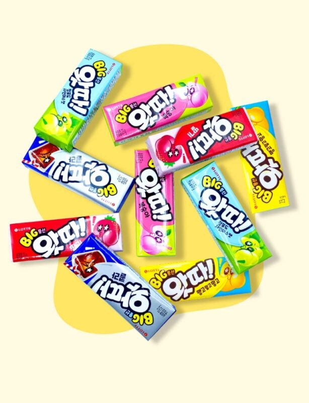 Lotte Bubble Gum Mango 23g - Asiaon Mart